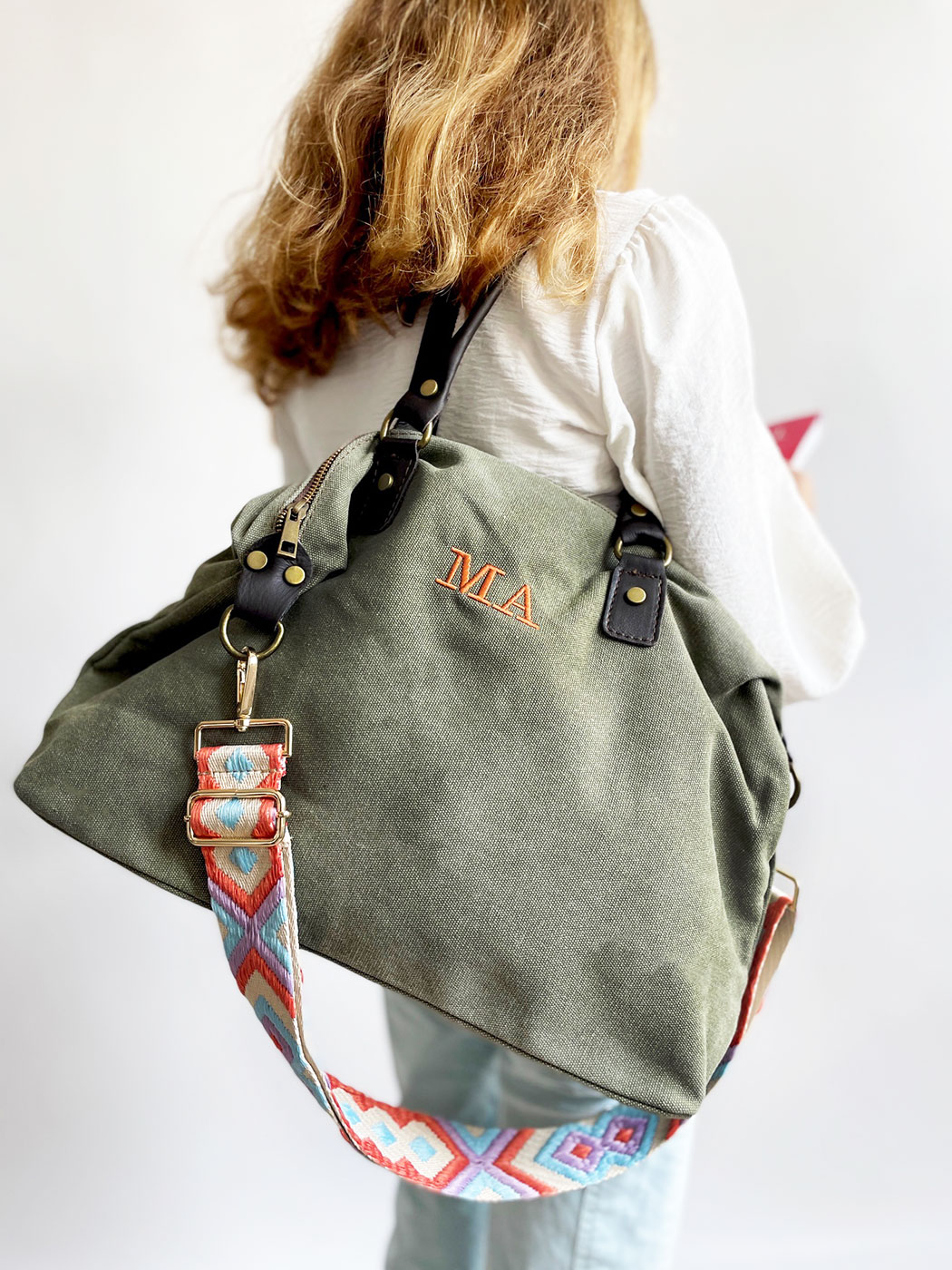 Bolsos Personalizados con iniciales para el colegio o instituto